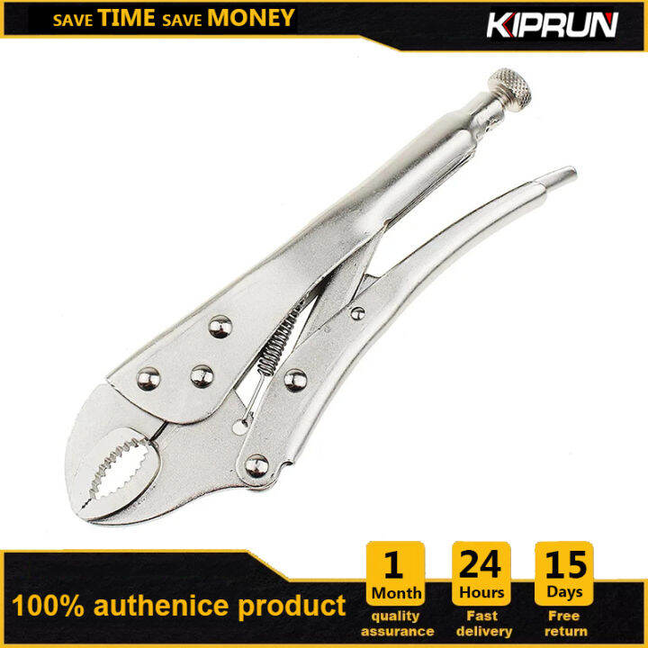 KIPRUN Locking Pliers, Curved Jaw, Alloy Steel Locking Pliers with Wire ...