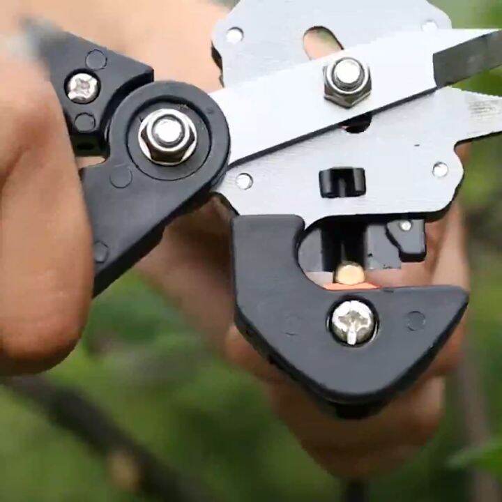 2 In 1 Grafting Scissors Garden Pruning Shears Plant Cutter Scissor for ...
