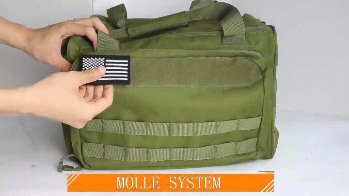 ASIAON A-177 Deluxe Tactical Range Bag Duffle Water-Resistant Camera ...