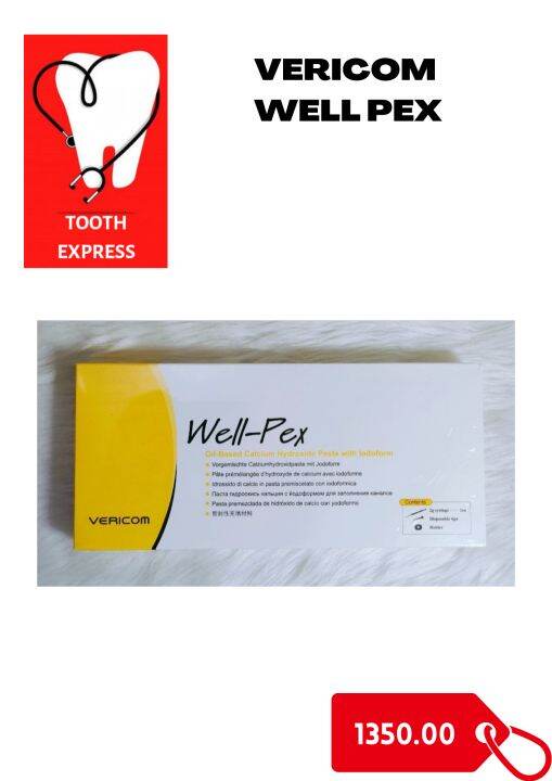 Vericom Well Pex Oil-Based Calcium Hydroxide Paste With Iodoform ...