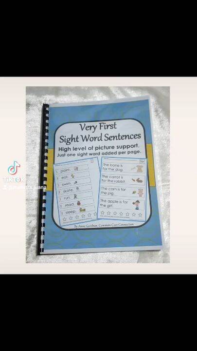 VERY FIRST SIGHT WORD SENTENCES | PRACTICE READING BOOK | Lazada PH