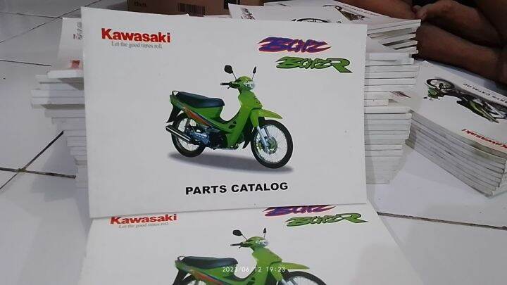 Buku catalog atau buku panduan motor Blitz R | Lazada Indonesia