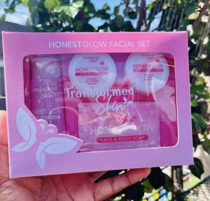 Honest Glow Facial Set Transformed Skin | Lazada PH