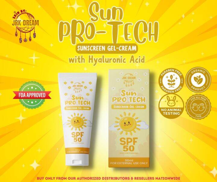 Skin by JRKDREAM Sun Pro-tech Sunscreen Gel-Cream | Lazada PH