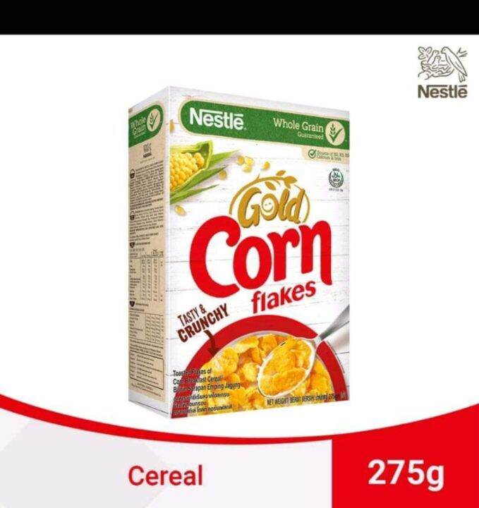 Nestle Gold Corn Flakes Whole Grain Cereals 275g | Lazada PH