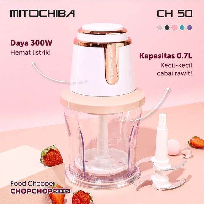 MITO Food Chopper Penggiling Mitochiba 0.7 Liter CH 50 Terbaru | Lazada ...
