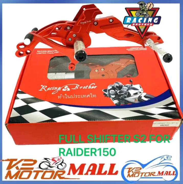 Full Shifter S2 For Raider150 Carb or Fi Rear set Racing brother ...