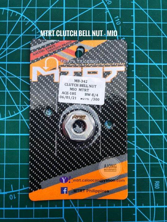 Mtrt Clutch Bell Nut - Mio | Lazada PH