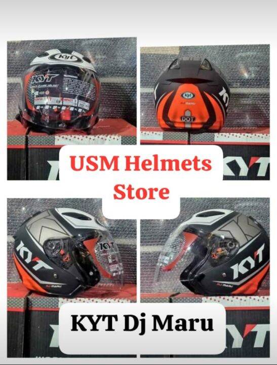 Helm KYT Dj Maru Original | Lazada Indonesia