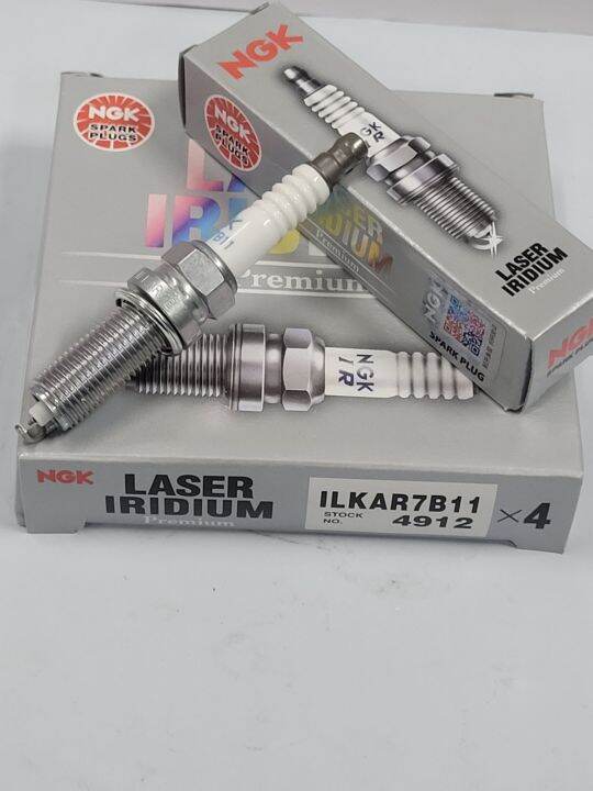 ILKAR7B11 Toyota Altis ZRE/ZGE, Wish ZGE, Harrier ZSU60 NGK 4912 Laser ...