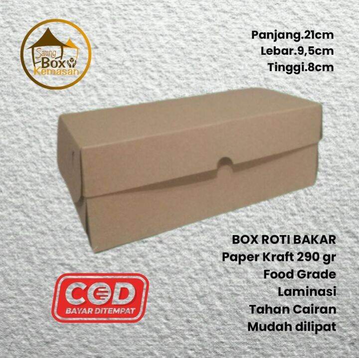 BOX ROTI BAKAR ( ISI 40) | Lazada Indonesia