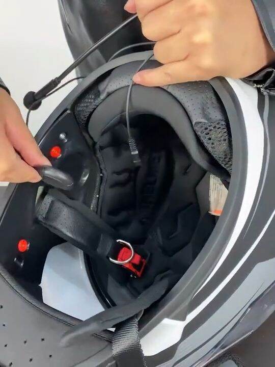 Original MOTOWOLF Helmet Bluetooth Intercom Headset 4.2 Auto Call ...