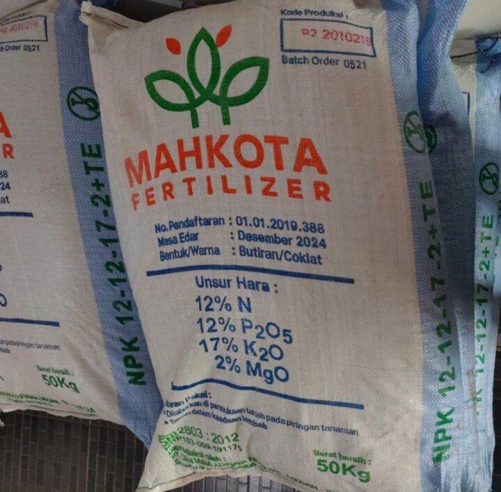 pupuk NPK 12-12-17 2 te 50 kg | Lazada Indonesia