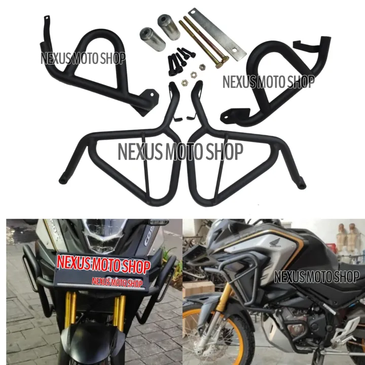 tubular cb150X crashbar CB150X frame slider body honda CB150X | Lazada ...