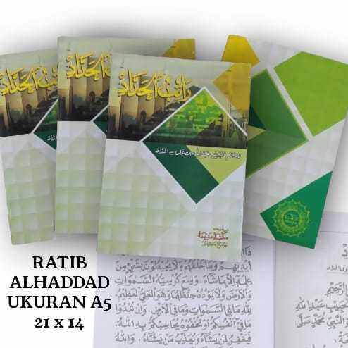 Kitab Rotibul Haddad Besar Ratib Alhaddad kertas putih hvs Ukuran A5 ...