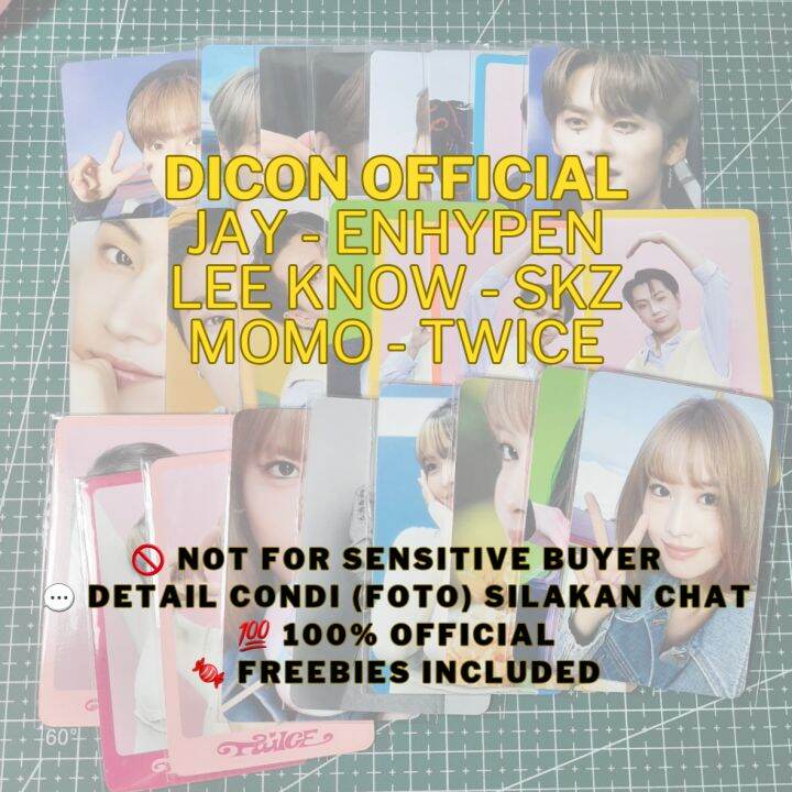 Photocard PC Official Dicon Mini 102 Enhypen Sunghoon Jay Jungwon Twice ...