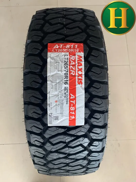 265/70R16 10PR MAXXIS 811ยางใหม่ปี2022🇹🇭ราคาต่อเส้น ฟรีจุ๊บลมยาง | Lazada.co.th