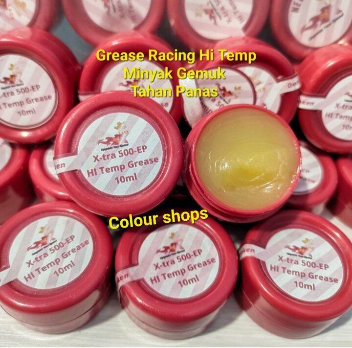 Grease Racing Minyak Gemuk Racing Hi temp Tahan Panas 10ml Stemped ...