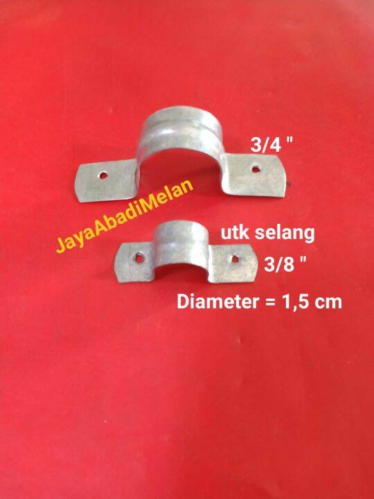 Per 10 pcs KLEM OMEGA 3/4 in / KLAIM OMEGA U 3/4 INCH | Lazada Indonesia