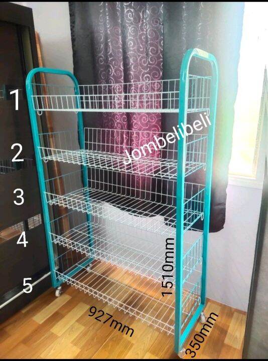 5 LAYER RACK/STORAGE RACK/CLOTH RACK/MULTI PURPOSE RACK | Lazada