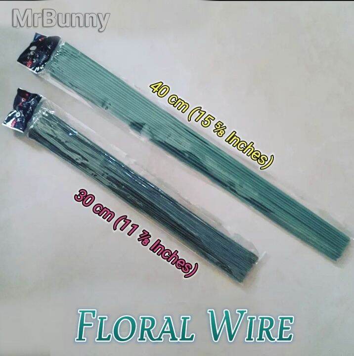 Floral Wire 40 Centimeters / 2mm Or 1mm Stem Wire For Diy Floral ...