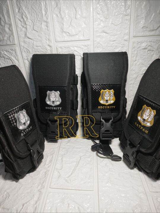 Tas Hp Pinggang Tactical Logo Security Satpam | Lazada Indonesia