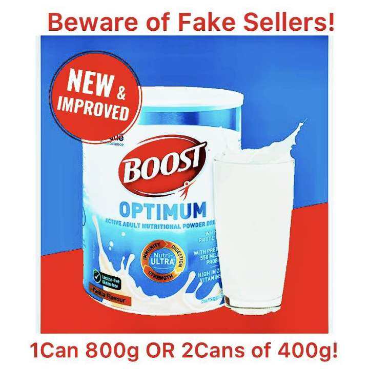 Boost Optimum Nestle 1Can 800G or 2Cans 400g (exp08/2024) | Lazada PH
