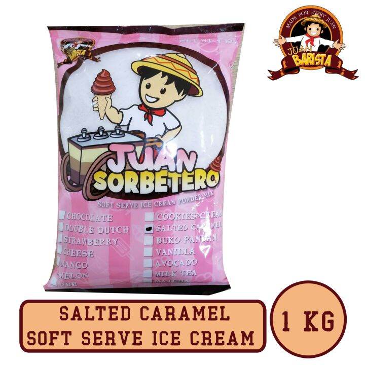 Juan sorbetero premium ice cream mix salted caramel | Lazada PH