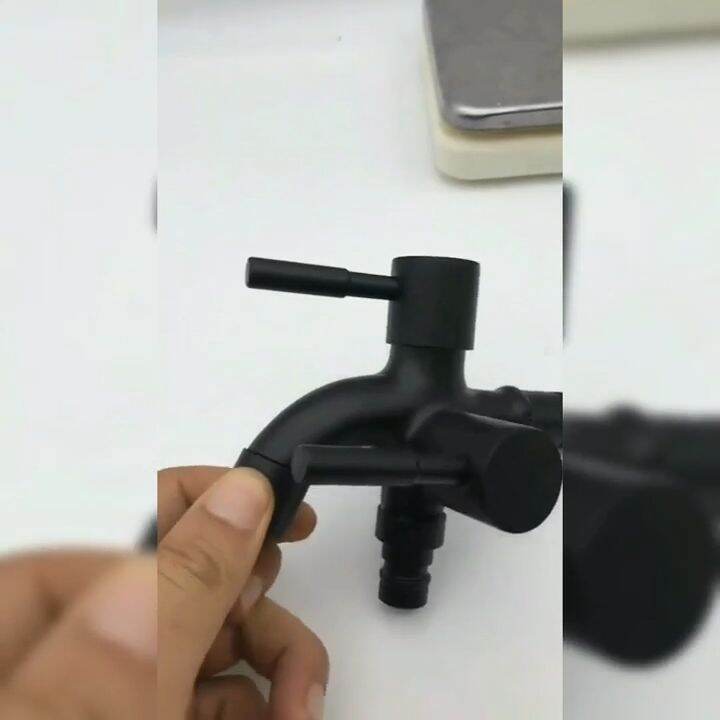 Best Seller SUS304 Stainless Steel Two Way Faucet1 In 2 Out Head Two ...