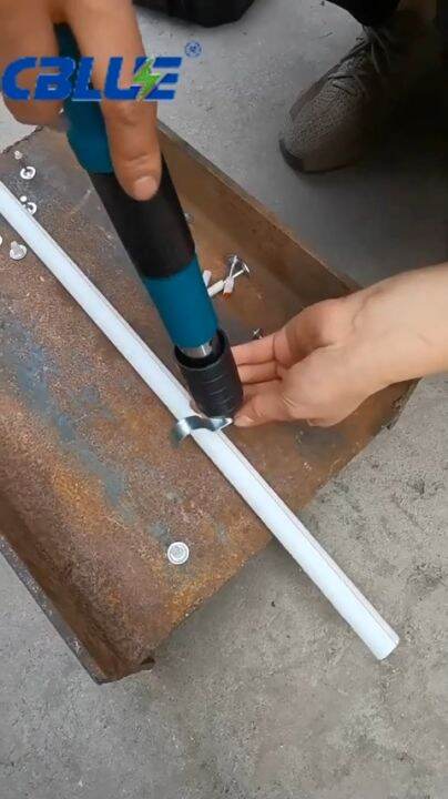 (Warranty)CBLUE Nail Guns Rivets Mini Steel Manual Rivet Gun Concrete ...