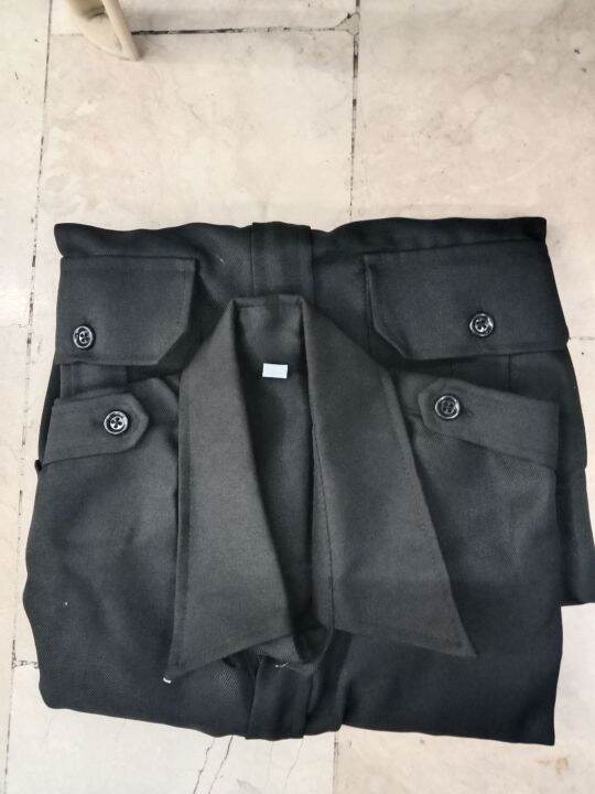 Bust Jacket Black For Security Guard Uniform | Lazada PH