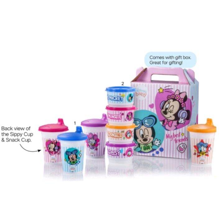 Tupperware Disney Baby Set (8pcs) | Lazada