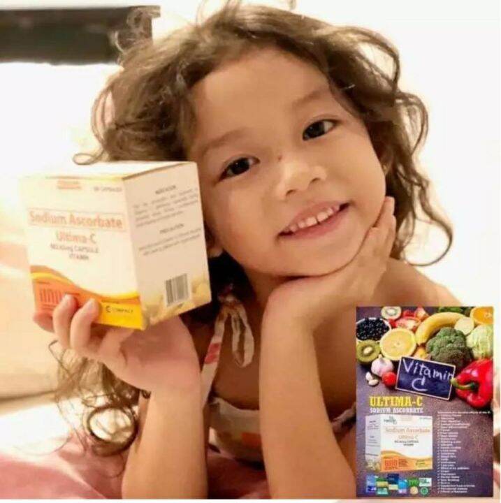 🍊🍋ULTIMA-C Vitamins 🌿10 to 30 capsule | 562.43mg/capsule | Lazada PH