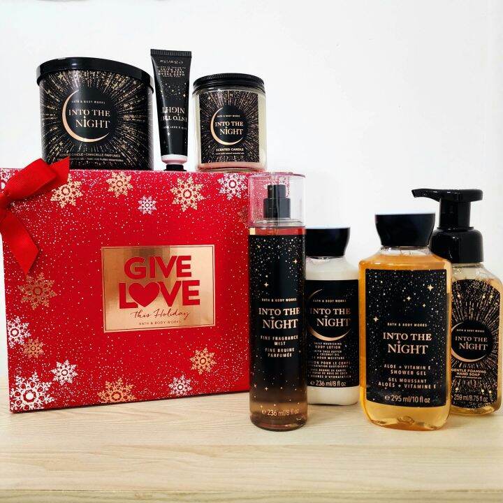 Bath and Bodyworks Into the Night Gift Set | Lazada PH