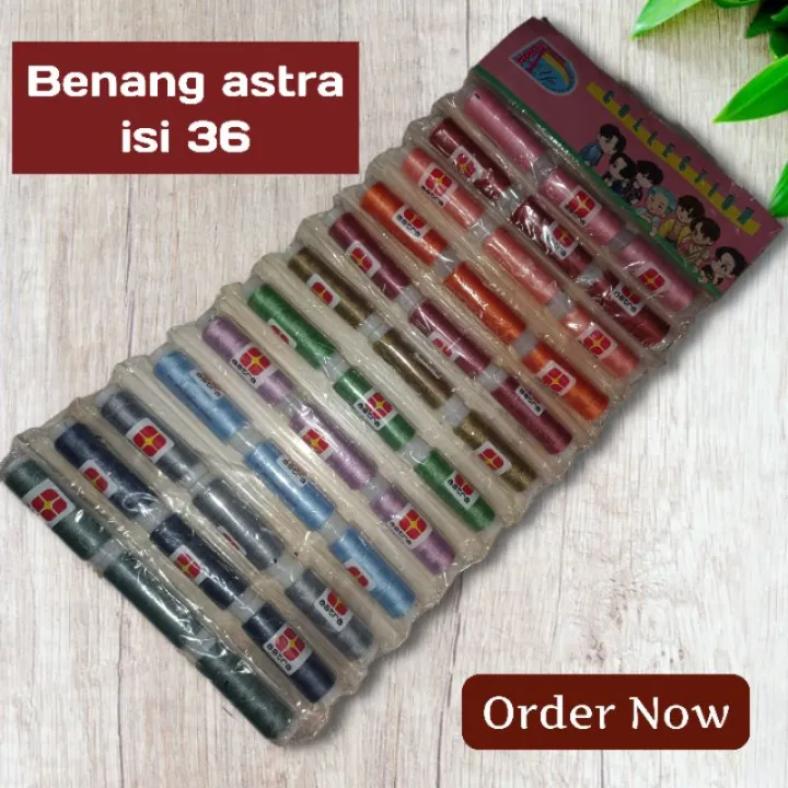 Benang Astra isi 36 | Lazada Indonesia