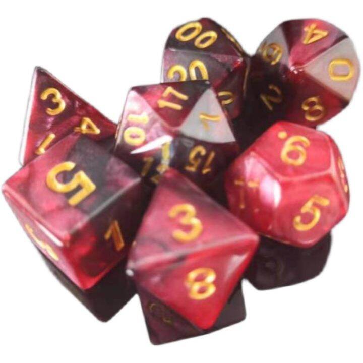 Multi-Sided Digital Sieve Dice COC Running Group Board Game Dice Dnd4 6 ...