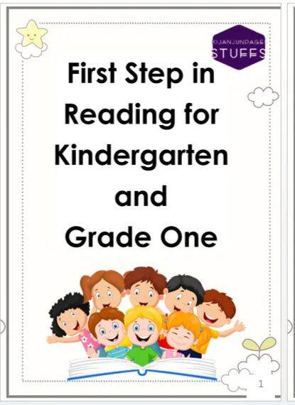 First Step in Reading for Kindergarten and Grade 1 | Lazada PH