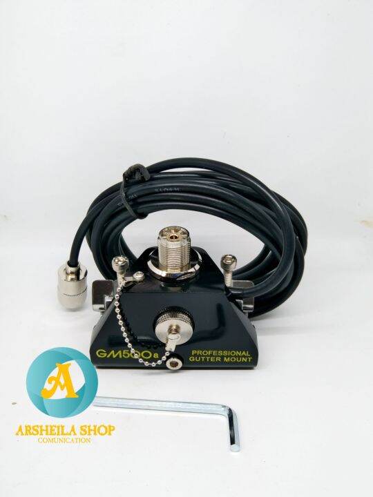 Bracket Gm 500 gouter mount bracket antena radio rig mobil | Lazada ...