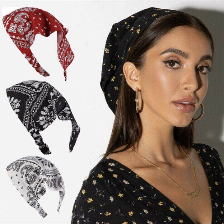 Bandana Multi-use Handkerchief Hair Accessory | Lazada PH
