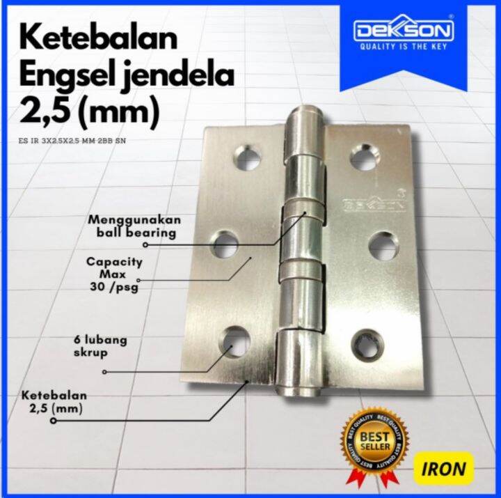 Dekkson Engsel 3 Inch Stainless Engsel Jendela Dekkson engsel dekkson 3 ...