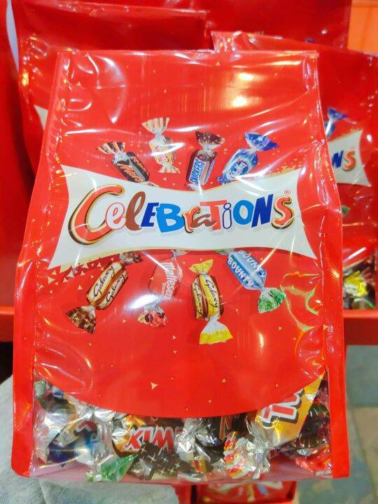 Coklat Langkawi Celebrations Mix Snickers, Bounty Twix Chocolate | Lazada