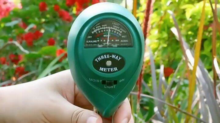 Soil pH Meter, 3-in-1 Tester Kit for Moisture、Light & pH Tester.Plant ...