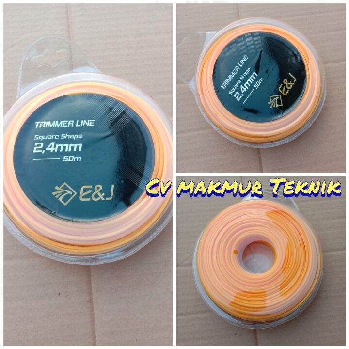 Tali potong rumput, Blade nylon potong rumput , tali senar 50 meter ...