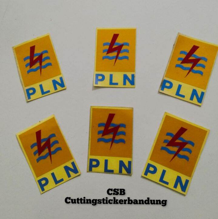 STIKER LOGO STICKER PLN UK KECIL hrga per 3 pcs | Lazada Indonesia