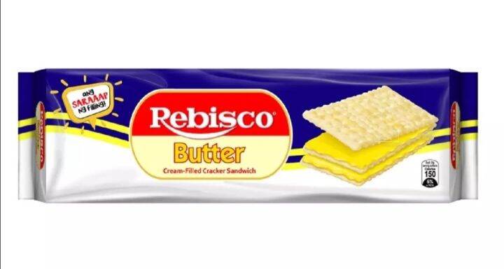 Rebisco Butter Cream-Filled Crackers 32g x 10's | Lazada.co.th