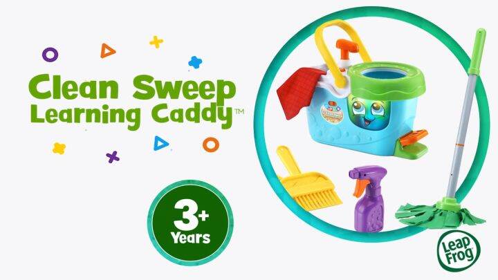 Leapfrog Clean Sweep Learning Caddy FREE mini toy vacuum | Lazada Singapore