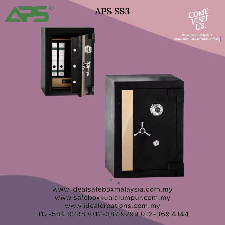 APS SS3 APS safe SS3 Aps safety Box SS3 Peti besi APS | Lazada