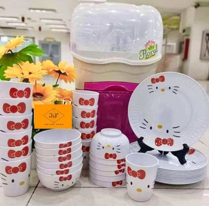 Hello Kitty Plate Set | Lazada PH