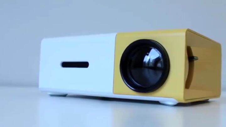 LUMOS Y300 Portable Mini Projector Full HD 6000 Lumens Projector ...