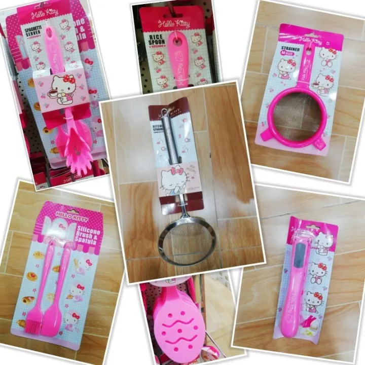 Hello Kitty Spoon, Spatula, Rolling Pin, Egg whisk, Garclic Press ...